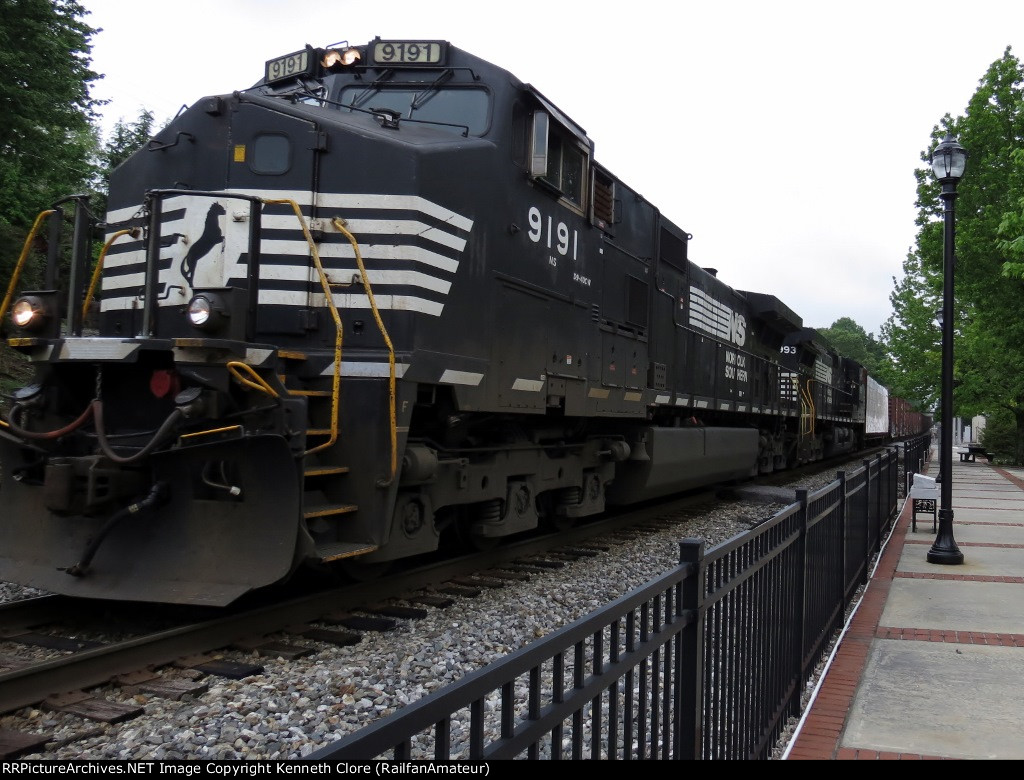 NS train #118 (Manifest) (Macon, GA - Linwood, NC)